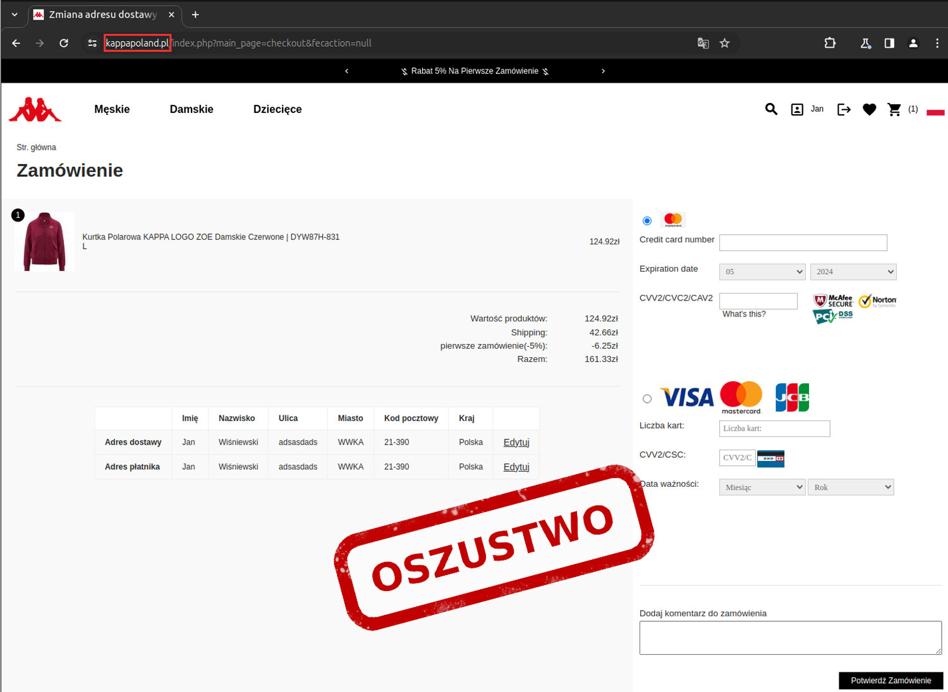 "Markowe produkty" w niskich cenach. Rośnie liczba fałszywych sklepów ...