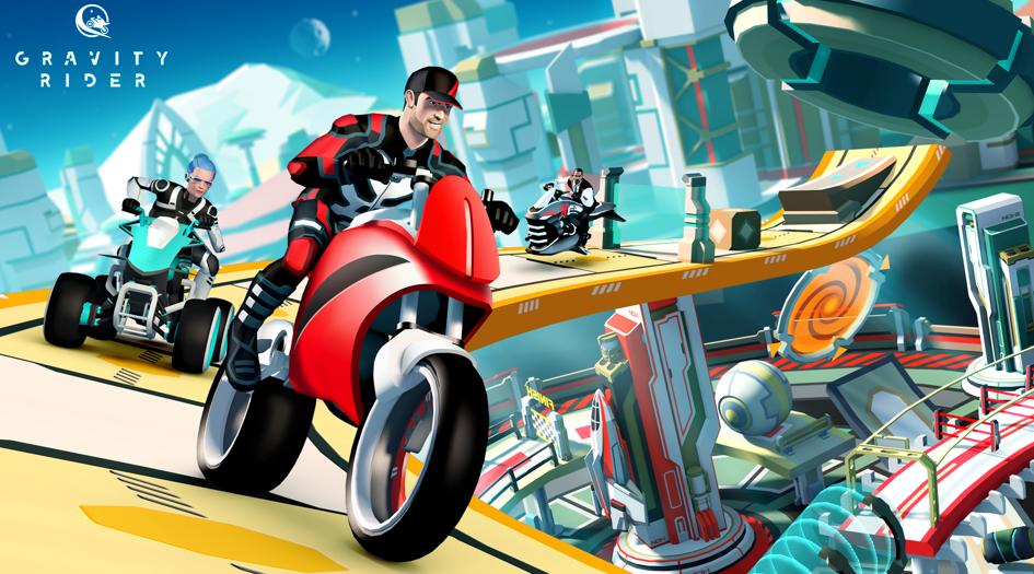 "Gravity Rider" z ponad milionem pobrań. Kurs Vivid Games w górę ...