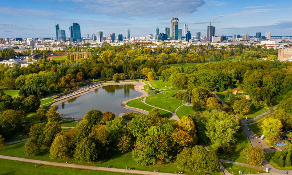 Warszawa staje się jedną z bardziej zielonych europejskich stolic ...
