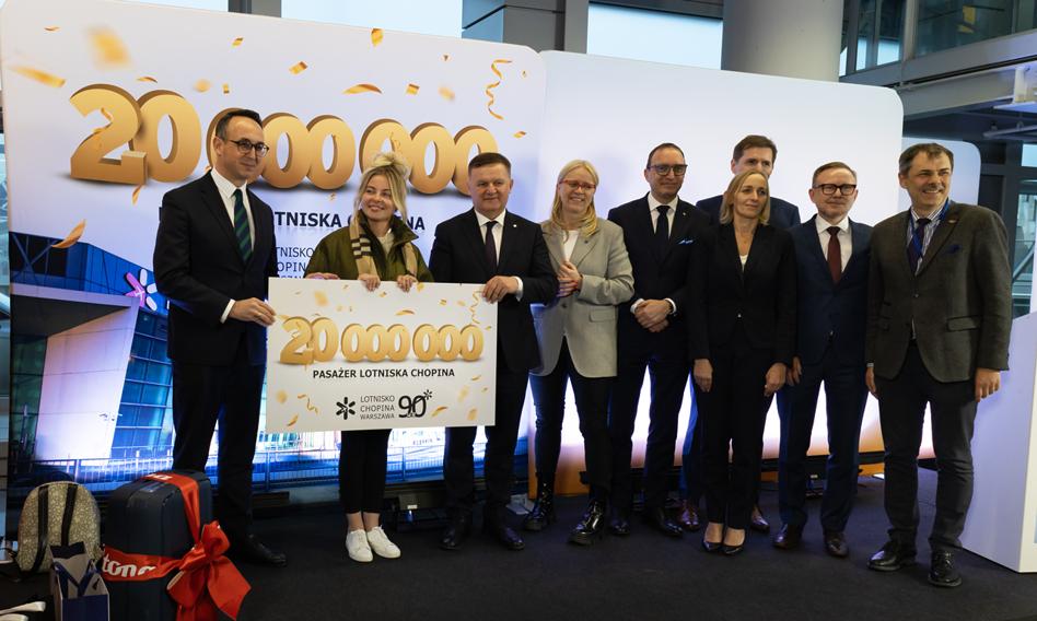 Lotnisko Chopina z rekordem. Po raz pierwszy w historii obsłużyło 20 ...