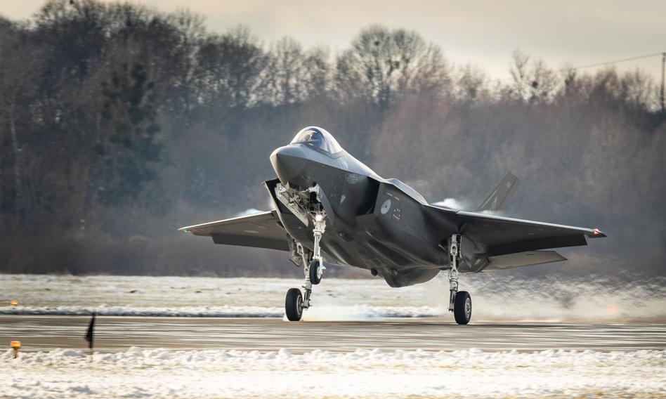 Holenderskie F-35 przechwyciły w pobliżu granicy z Polską trzy ...