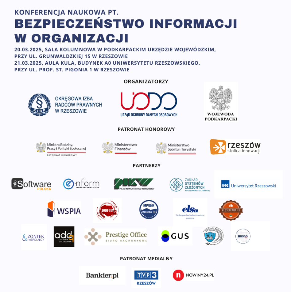 „UODO rusza w kraj” – ogólnopolska inicjatywa na rzecz ochrony danych ...